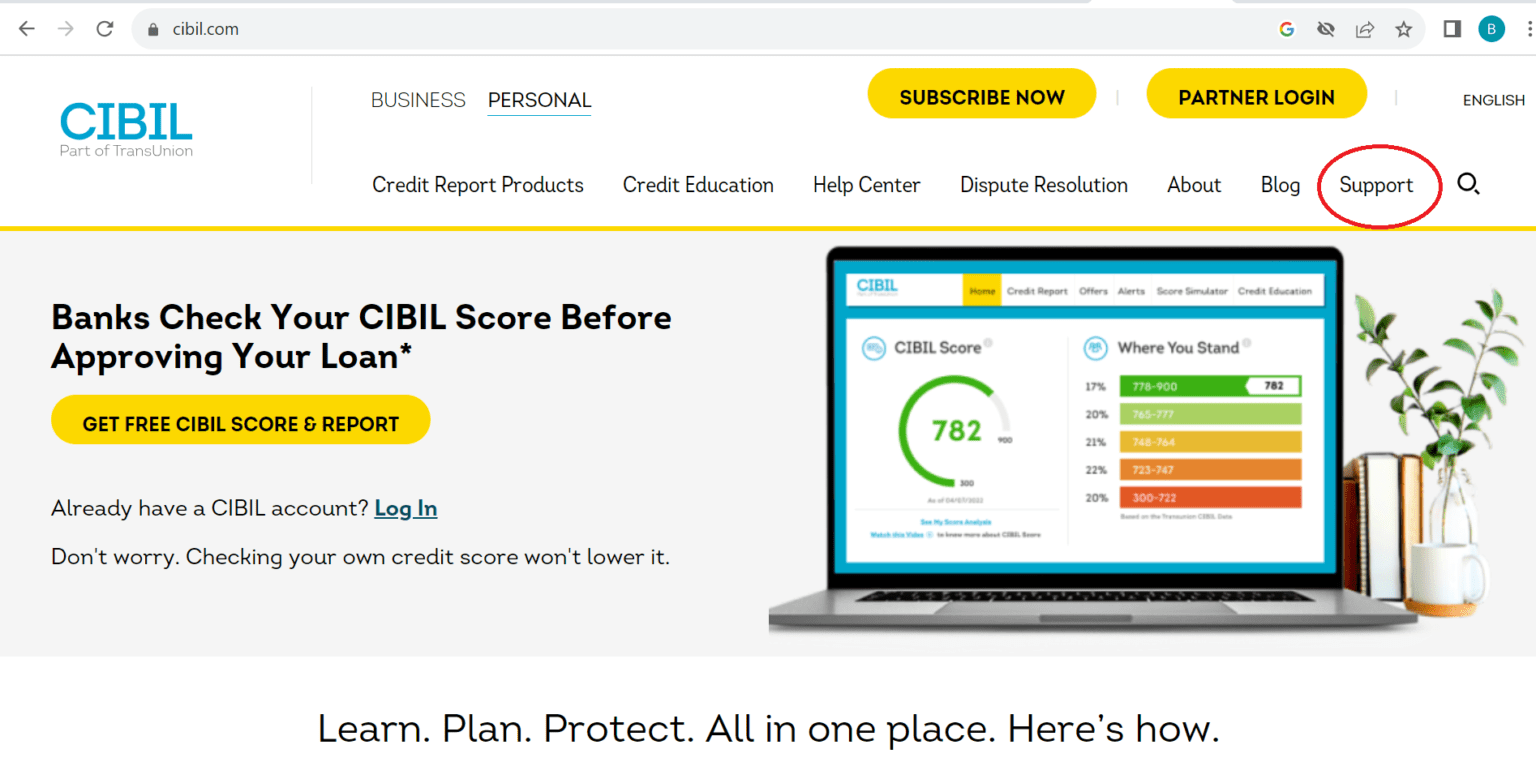 How to solve CIBIL error through CIBIL chatbot (box)